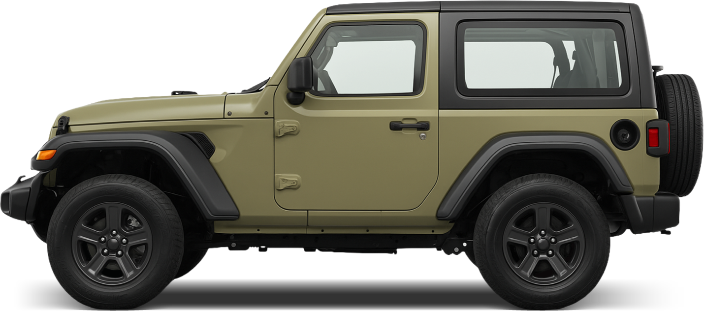 Surprising Jeep Wrangler Dimensions 2 Door Gallery